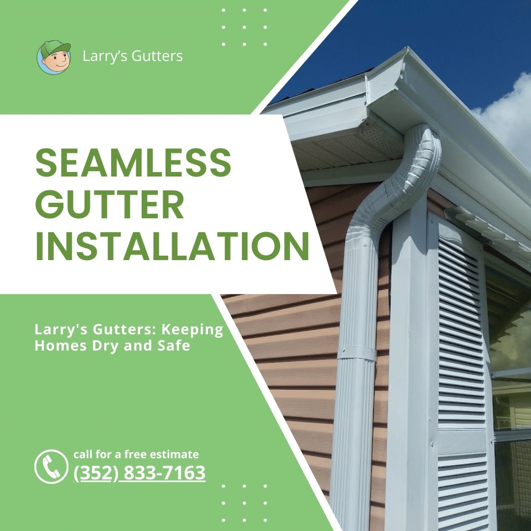 Seamless Gutter Installation in Okahumpka, FL